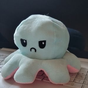 Toys | Reversible Plush Octopus Double Sided Flip Octopus Show Your ...